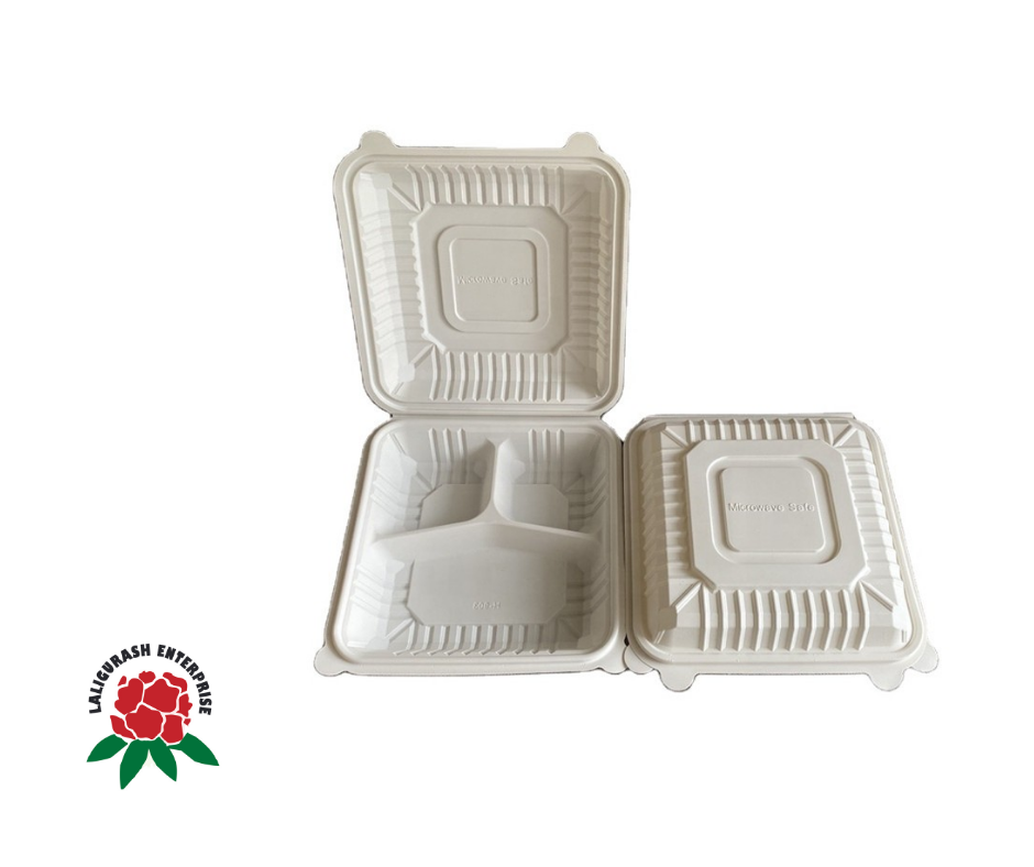 Compartment Clamshell Box – 2 & 3 Compartment – Laligurash